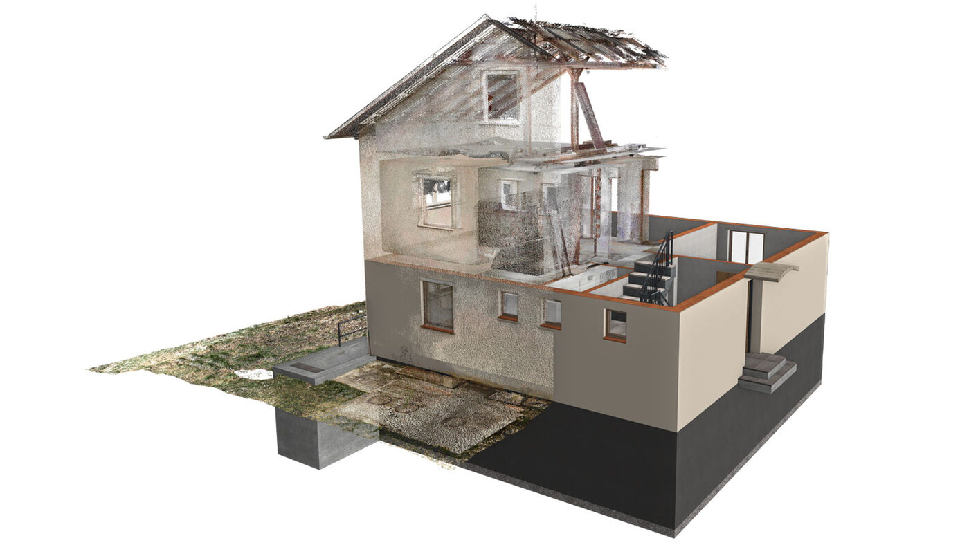 Digital architectural surveying with ELITECAD Architecture